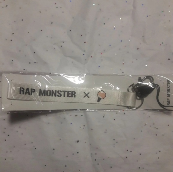 Accessories | Bts Kpop Rm Rap Mon Rap Monster Keychain Lanyard | Poshmark